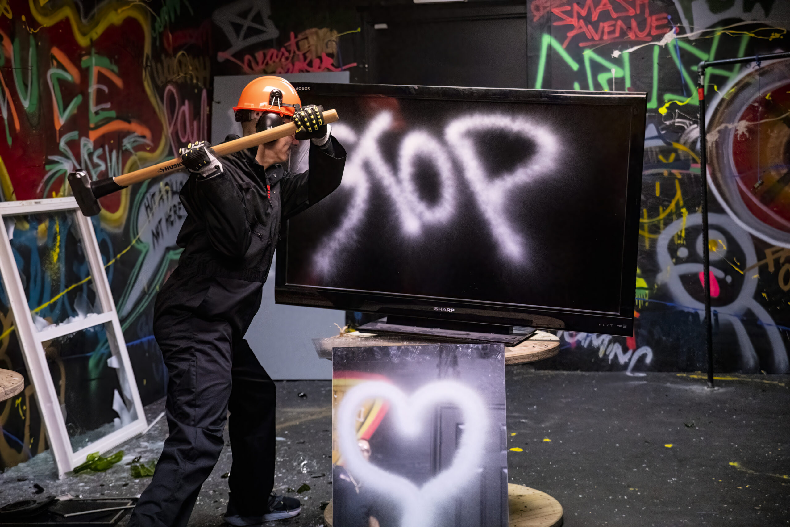 RI's First Rage Room - Relieve Stress, Make A Mess - Smash 'N' Splash